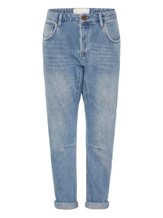 One Teaspoon Jeans mit Logo-Patch - Blau