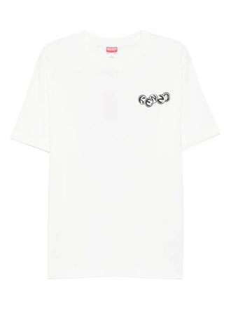Kenzo t-shirt à logo imprimé - Blanc
