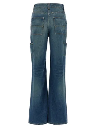 Givenchy Wide-Leg Denim Jeans - Blue