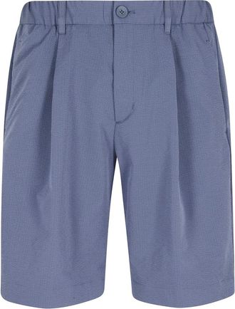 Herno Homme, Shorts, Bleu, Taille: M Bermuda Seer-Crease
