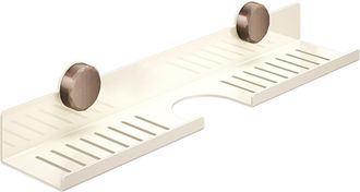 Generic Waschbeckenregal | Badezimmer-Wand-Organizer | Saugnapf, abnehmbarer Karbonstahl-Organizer für Parfüm-Display, Wäsche, Küche, WC