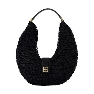 Anine Bing Femme, Sacs, Noir, Taille: ONE Size Sac bandouli&egrave;re tiss&eacute;