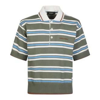 Dsquared2 Gestreiftes Kurzarm-Poloshirt - - Tops - Herren - Mehrfarbig - L