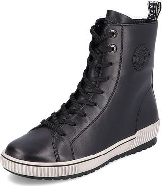 Remonte Damen Bequemschuhe D0774, Frauen Schn&uuml;rschuhe,lose Einlage,flexibel,komfortweite,Winter,Schnuerschuhe,Schnuerer,Shoes,schwarz,40 EU / 6.5 UK