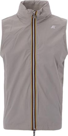 K-Way Homme, Vestes, Beige, Taille: L Valen Stretch Nylon Jersey Vest