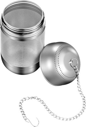 Generic Gew&uuml;rzsieb - Teesieb f&uuml;r losen Tee | Teesieb aus extrafeinem Netz f&uuml;r schwarzen Tee, Rooibos und mehr, Gew&uuml;rzkugel f&uuml;r losen Tee, langlebiges Teesieb 