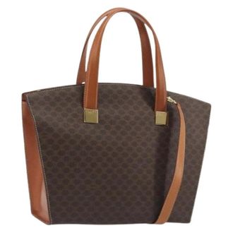 Celine Sac &agrave; main vintage doccasion - Femme - Pre-owned - Brun - Taille: ONE Size
