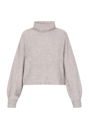 Dreimaster Dreimaster Pullover Damen Grau Melange