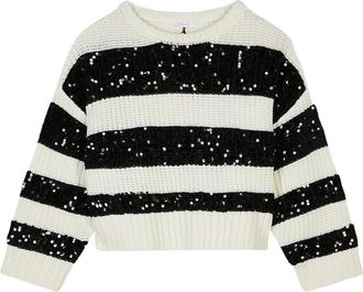 Patrizia Pepe Maille col rond - Femme - Pulls - Multicolore - Taille: 38 FR