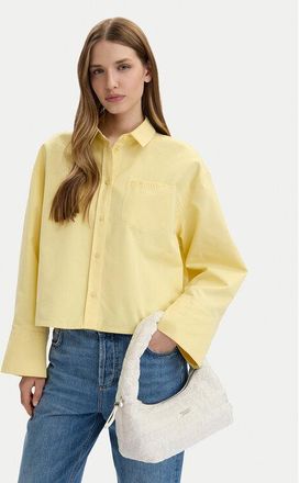 Tommy Jeans Handtasche Tjw Icon Aop Shoulder Bag AW0AW18467 Wei&szlig;