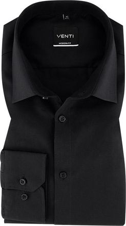 Venti Herren Hemd schwarz