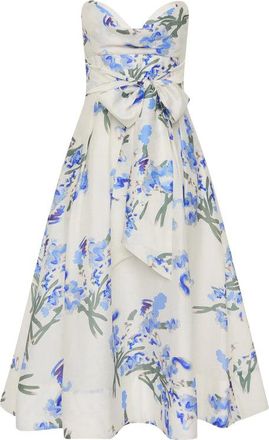 Rebecca Vallance Print Dress - White