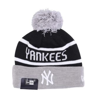 New Era NY Yankees Pom Pom Beanie Schwarz - - Accessories - Herren - Mehrfarbig - ONE SIZE