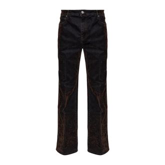Amiri Flock MA Fit 5 Pocket Jean - - Jeans - Herren - Braun - W33