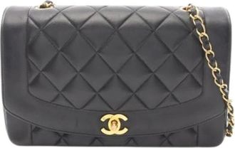 Chanel Sac bandouli&egrave;re vintage Pre-owned - Femme - Pre-owned - Noir - Taille: ONE Size