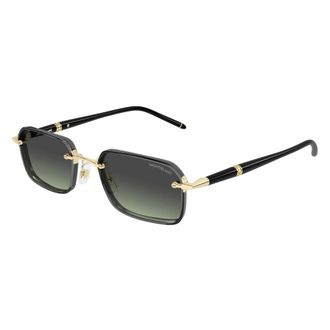 Montblanc Montblanc - Lunettes de soleil rectangulaires sans monture - unisex - Accessoires - Multicolore - Taille: 54 MM