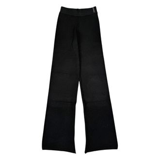 Hinnominate Hinnominate, Femme, Pantalons, Noir, Taille: 38 FR Pantalon Palazzo
