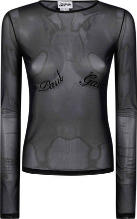 Jean Paul Gaultier Top - Schwarz