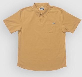 Salty Crew Drifter Uv Polo Shirt bone brown