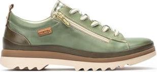 Pikolinos Baskets en Cuir Vigo pour Femme Color Mint Green