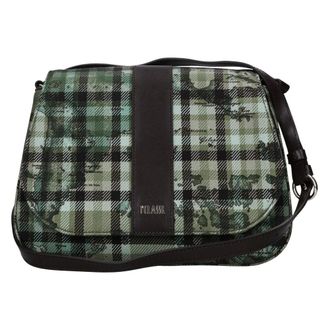 Alviero Martini 1A Classe Sac en cuir et coton imprim&eacute; - Femme - Sacs - Vert - Taille: ONE Size