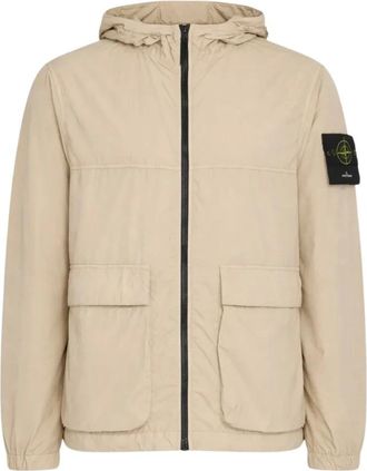 Stone Island Homme, Sport, Beige, Taille: XL Capospalla Jacket