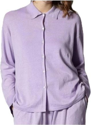 Sminfinity Femme, Blouses et Chemises, Violet, Taille: 40/42 FR Summer Shirt