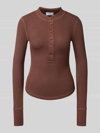 Oh April Longsleeve mit kurzer Knopfleiste Modell Maris
