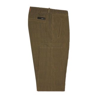 Roberto Ricci Design Karierte Samt-Chinohose - - Trousers - Herren - Gr&uuml;n - XL
