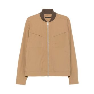 low brand Bomberjacke mit Rei&szlig;verschluss - - Jackets - Herren - Braun - XL