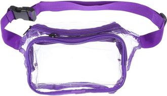 IFUNDOM Ciieeo Outdoor H&uuml;fttasche aus PVC Transparente Bauchtasche f&uuml;r Handy und Wertsachen Multifunktionale Lauf und Sporttasche Diebstahlsicher f&uuml;r Camping 