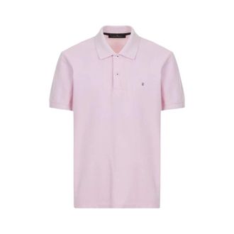 Carolina Herrera Piqu&eacute; Poloshirt - - Tops - Herren - Rosa - M