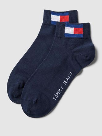 Tommy Hilfiger Sneakersocken mit Logo-Print im 2er-Pack
