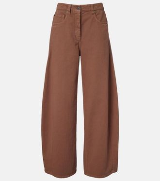 Brunello Cucinelli Wide-Leg Jeans Monili