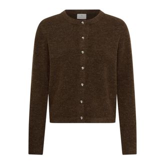 Kaffe Cardigans - - Knitwear - Damen - Braun - S
