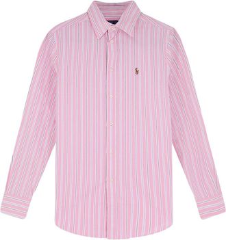 Polo Ralph Lauren Femme, Blouses et Chemises, Multicolore, Taille: 40 FR Chemise Boutonn&eacute;e &agrave; Col Classique