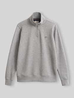 GANT Regular Fit Troyer aus Baumwoll-Mix