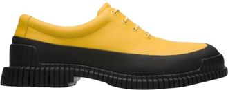 Camper Homme, Chaussures, Multicolore, Taille: 44 EU Chaussures Brogue à Semelle Épaisse Jaune