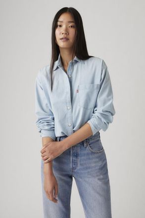 Levi's Chemise Harlie Boyfriend - Femme - Bleu / Where Is She - XS