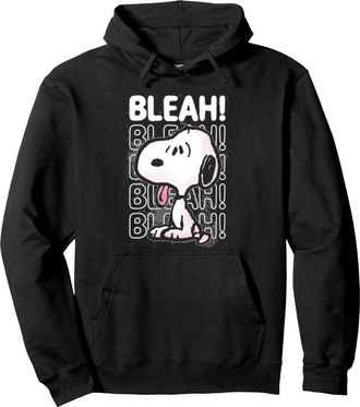 Peanuts Snoopy Graffiti Splat Bleah Lol Schablone 90er Jahre Pullover Hoodie