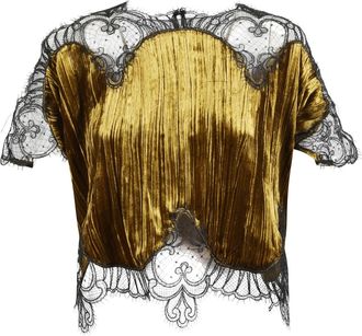 Costarellos Costarellos, Femme, Blouses et Chemises, Jaune, Taille: 36 FR Top