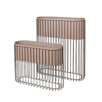 Broste Copenhagen Broste Copenhagen &Uuml;bertopf, Metall, Braun, 80