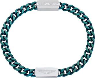Aston Martin Homme, Accessoires, Vert, Taille: ONE Size AML Icon Bracelet