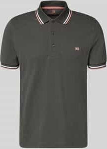 Christian Berg Regular Fit Poloshirt mit Kontraststreifen