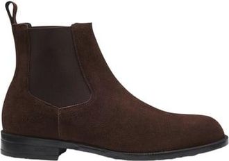 HUGO BOSS Bottines en cuir su&eacute;d&eacute; &agrave; empi&egrave;cements &eacute;lastiques