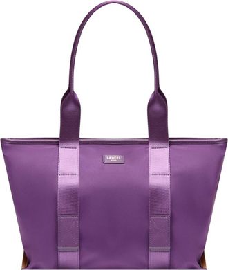 Lancel Femme, Sacs, Violet, Taille: ONE Size M Zip Tote Bag