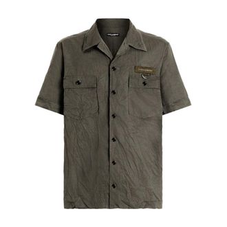 Dolce & Gabbana Homme, Chemises, Gris, Taille: XL Dolce & Gabbana Chemises