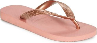 Havaianas Top Tiras, Bequeme, Robuste und Leichte Badelatschen für Frauen mit Rutschfesten Sohlen
