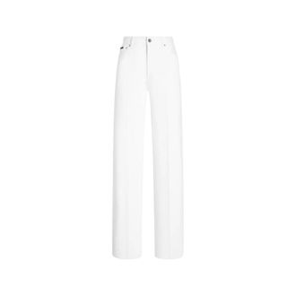 Dolce & Gabbana Pantalon Vaquero - - Jeans - Damen - Wei&szlig; - S