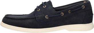 HUGO BOSS Homme, Chaussures, Bleu, Taille: 41 EU Sienne Boat Shoe